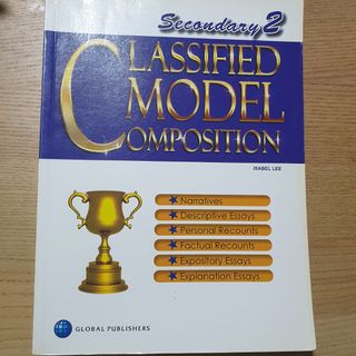 English Model Composition | Lower Secondary, Hobbies & Toys, Books ...