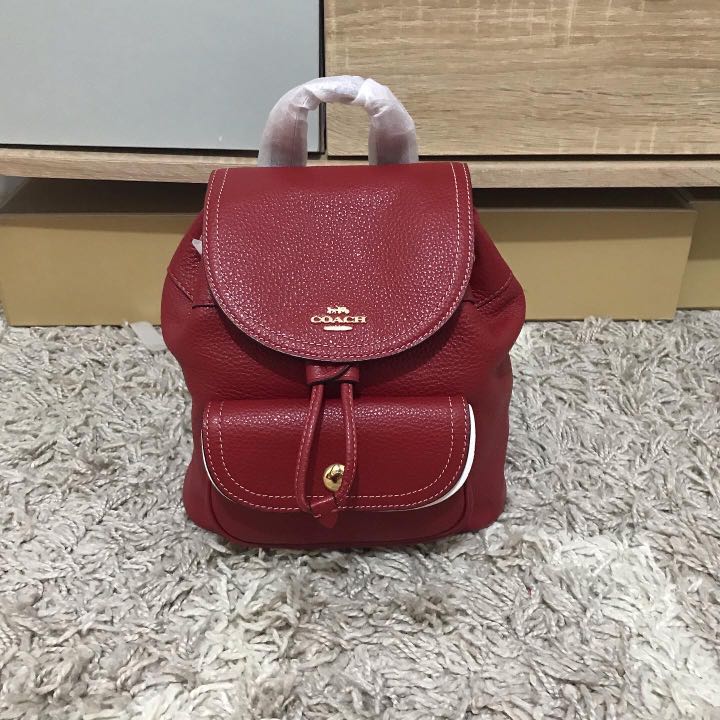 Coach small penny backpack, Women's Fashion, Bags & Wallets, Backpacks ...