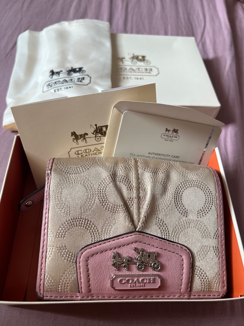 Coach Wallet, Luxury, Bags & Wallets on Carousell
