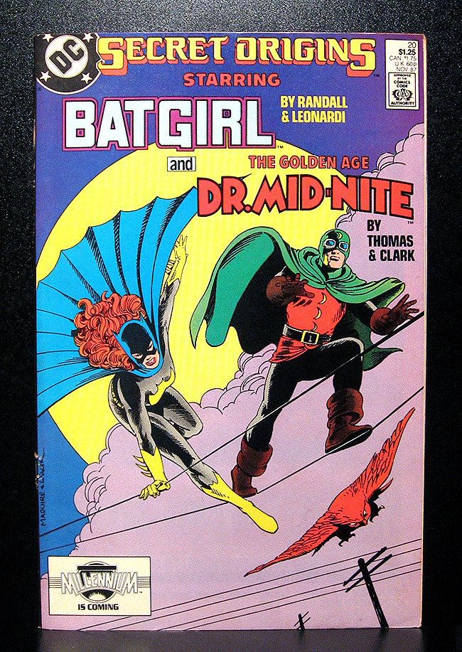 COMICS: DC: Secret Origins #20 (1987), origin of Batgirl/Dr. Mid-Nite ...