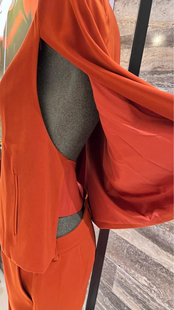 Coral Pants Suit Set, Women's Fashion, Dresses & Sets, Sets or ...