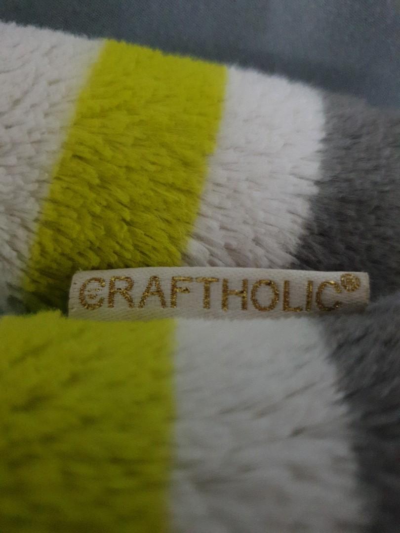 Craftholic Rab M rabbit bunny soft toy plushy rainbow, Hobbies & Toys, Toys & Games on Carousell