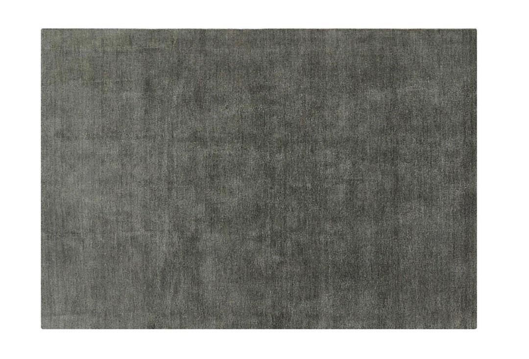 Crate & Barrel Baxter Grey Wool Area Rug, Furniture & Home Living, Home ...