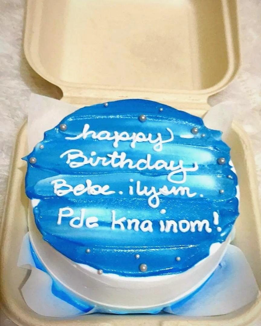 CUSTOMIZED BENTO CAKES, Food & Drinks, Chilled & Frozen Food on Carousell