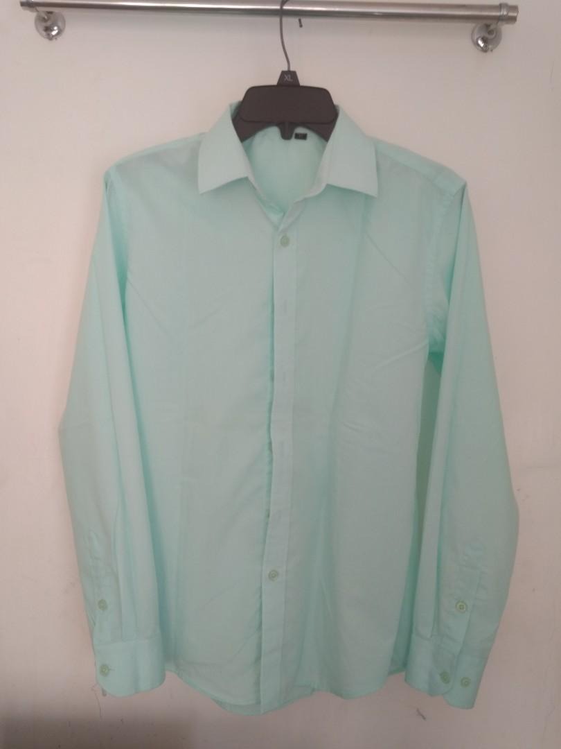 Cyan Polo, Men's Fashion, Tops & Sets, Formal Shirts on Carousell