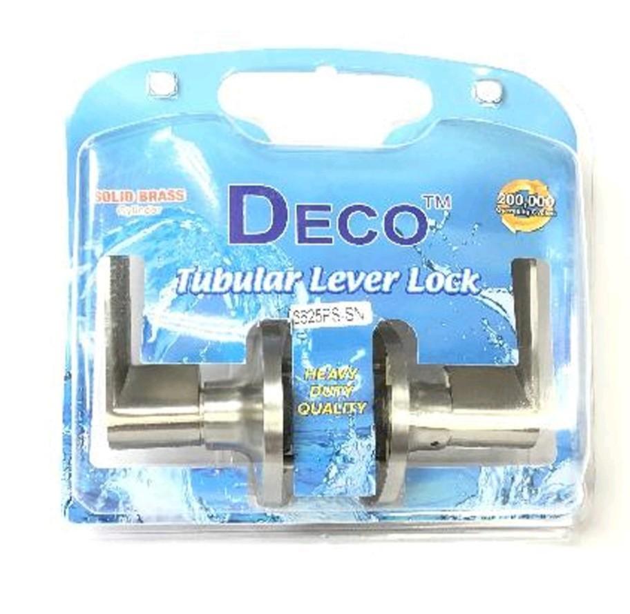 DECO Tubular Lever Lock, Furniture & Home Living, Security & Locks ...