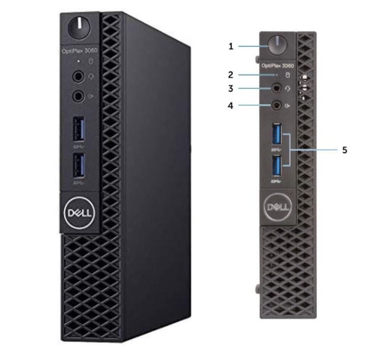 Dell Optiplex 3060 MicroPC with HP Monitor, Computers & Tech, Desktops ...