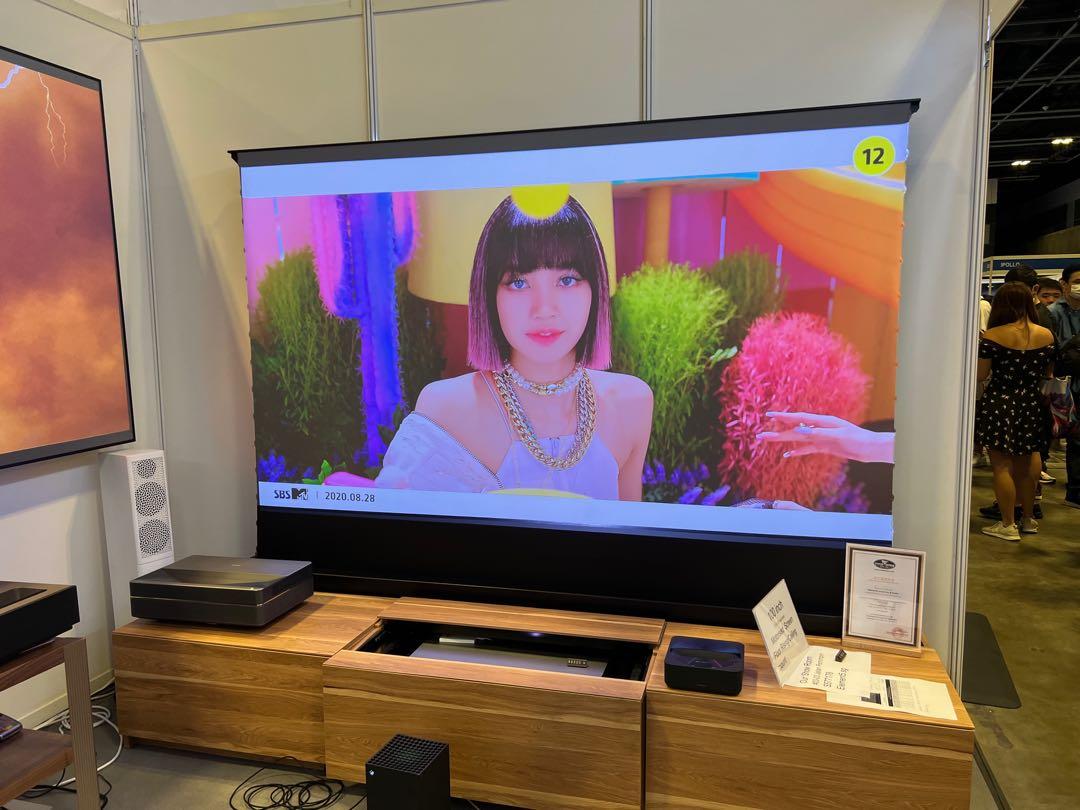 Demo set Vividstorm UST projector console, Furniture & Home Living ...