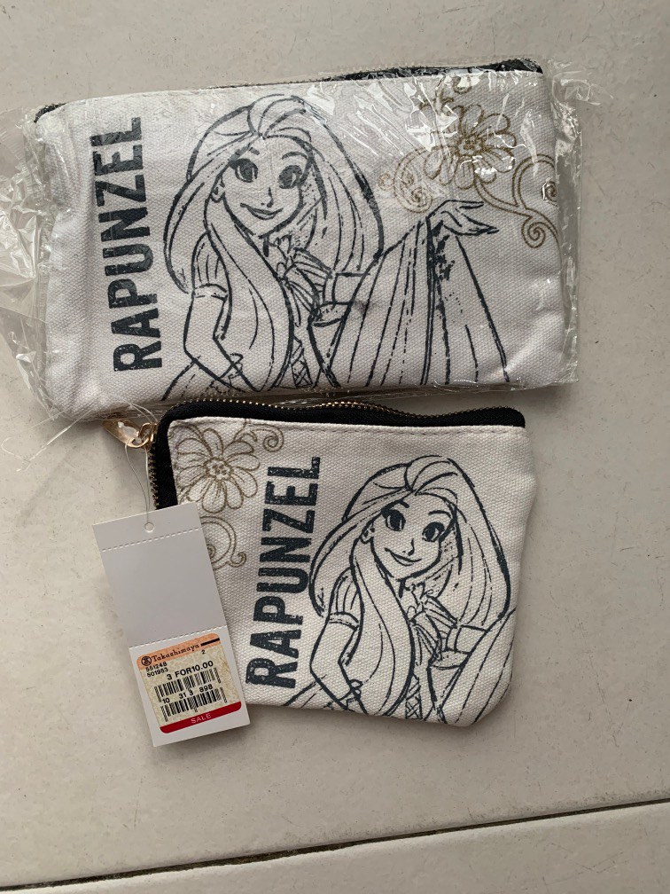 Disney Princess Rapunzel wallet and purse/card holder, Women's Fashion ...