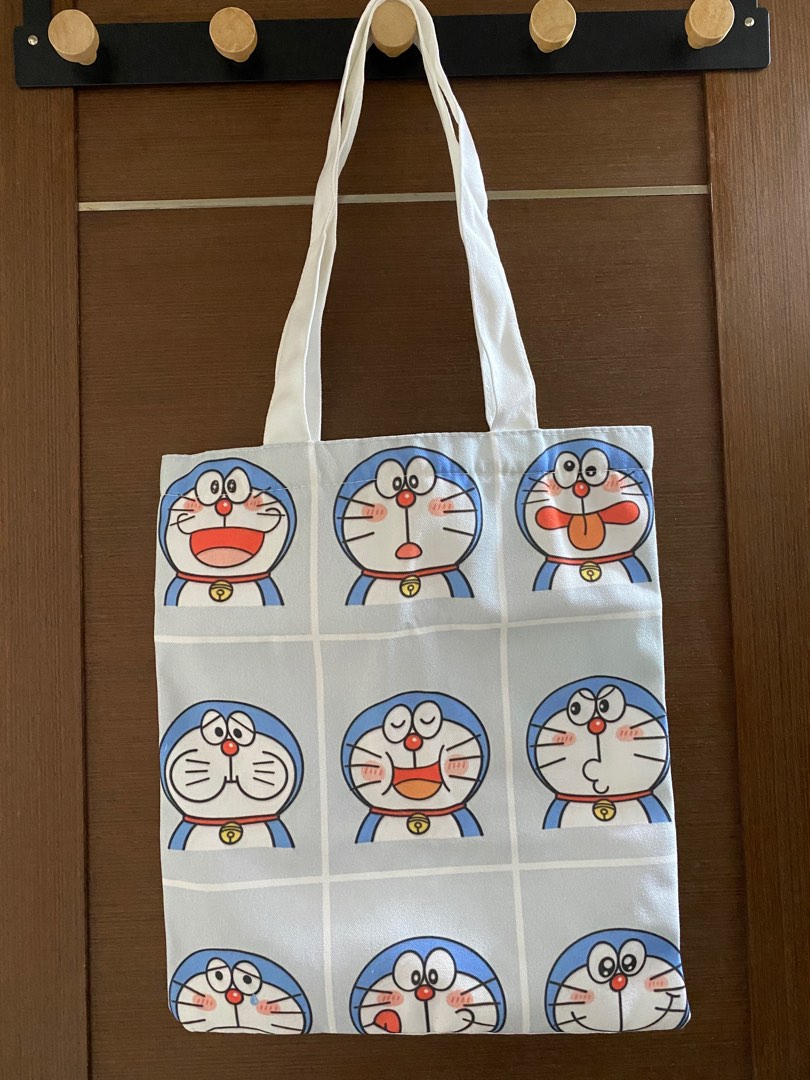 Doraemon Tote Bag, Women's Fashion, Bags & Wallets, Tote Bags on Carousell