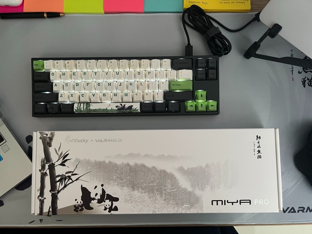Ducky Varmilo Miya Pro Panda, Computers & Tech, Parts & Accessories ...