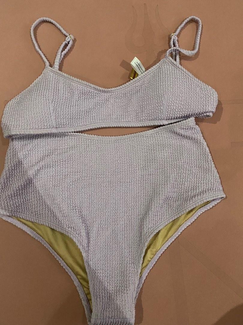 Eight Mermaid Purple High kini set, Women's Fashion, Swimwear, Bikinis ...