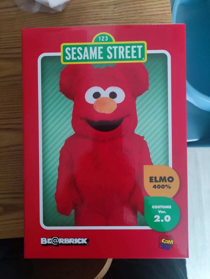 Elmo V2 bearbrick 400%, Hobbies & Toys, Toys & Games on Carousell