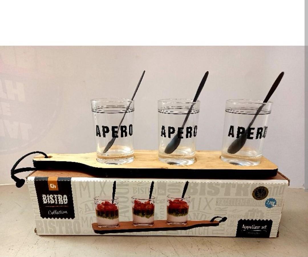 EXCELLENT HOUSEWARE BISTRO COLLECTION APPETIZER SET - 7 pcs, Furniture ...