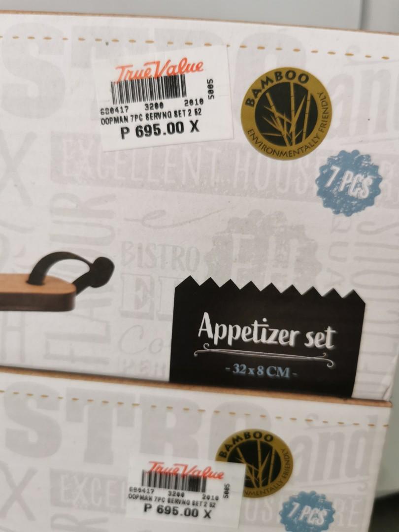 EXCELLENT HOUSEWARE BISTRO COLLECTION APPETIZER SET - 7 pcs, Furniture ...