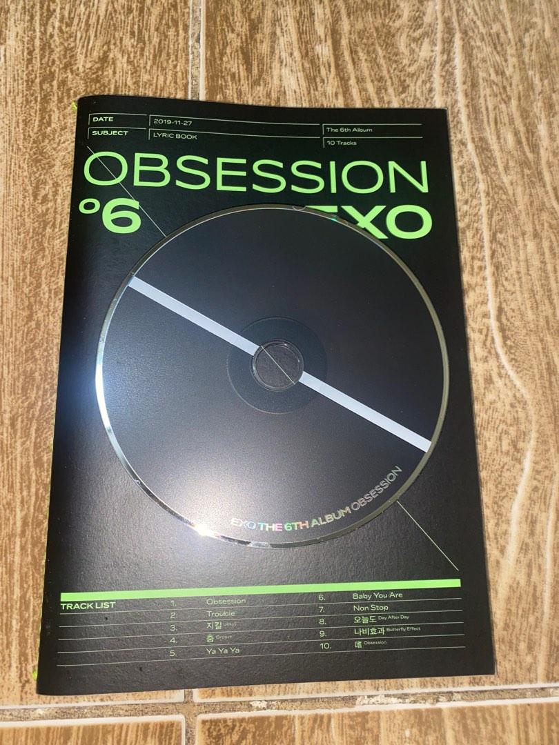 EXO OBSESSION Album (EXO ver.), Hobbies & Toys, Memorabilia ...