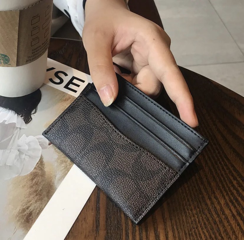 female ultra-thin Card holder, Women's Fashion, Bags & Wallets, Wallets ...