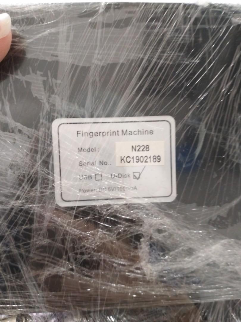 FingerPrint Machine, Computers & Tech, Office & Business Technology on ...