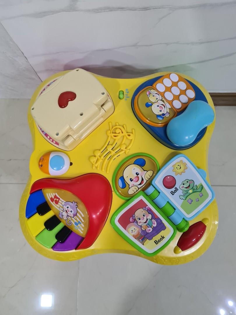 Fisher Price Laugh and Learn Activity Table, Babies & Kids, Infant ...