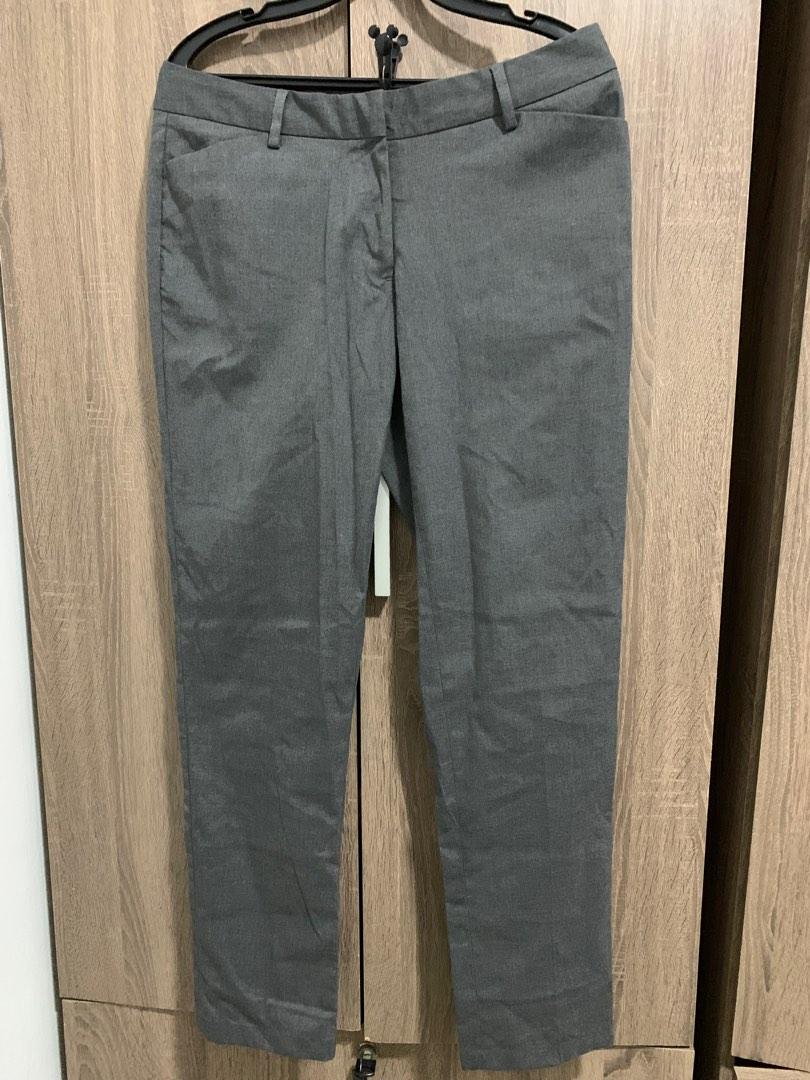 Formal grey pants, Women's Fashion, Bottoms, Other Bottoms on Carousell