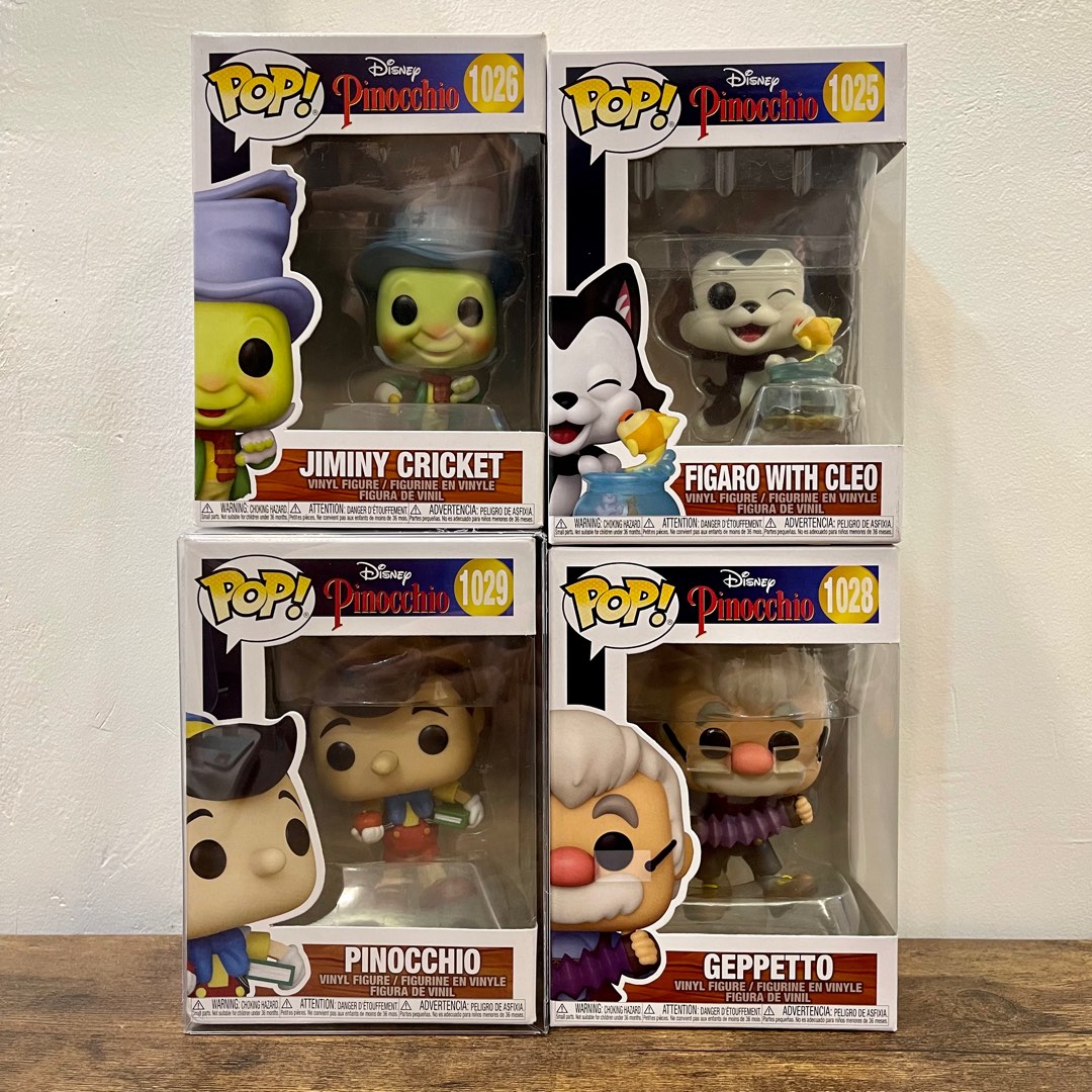 Funko Pop! Disney: Pinnocchio Line Set, Hobbies & Toys, Toys & Games on ...