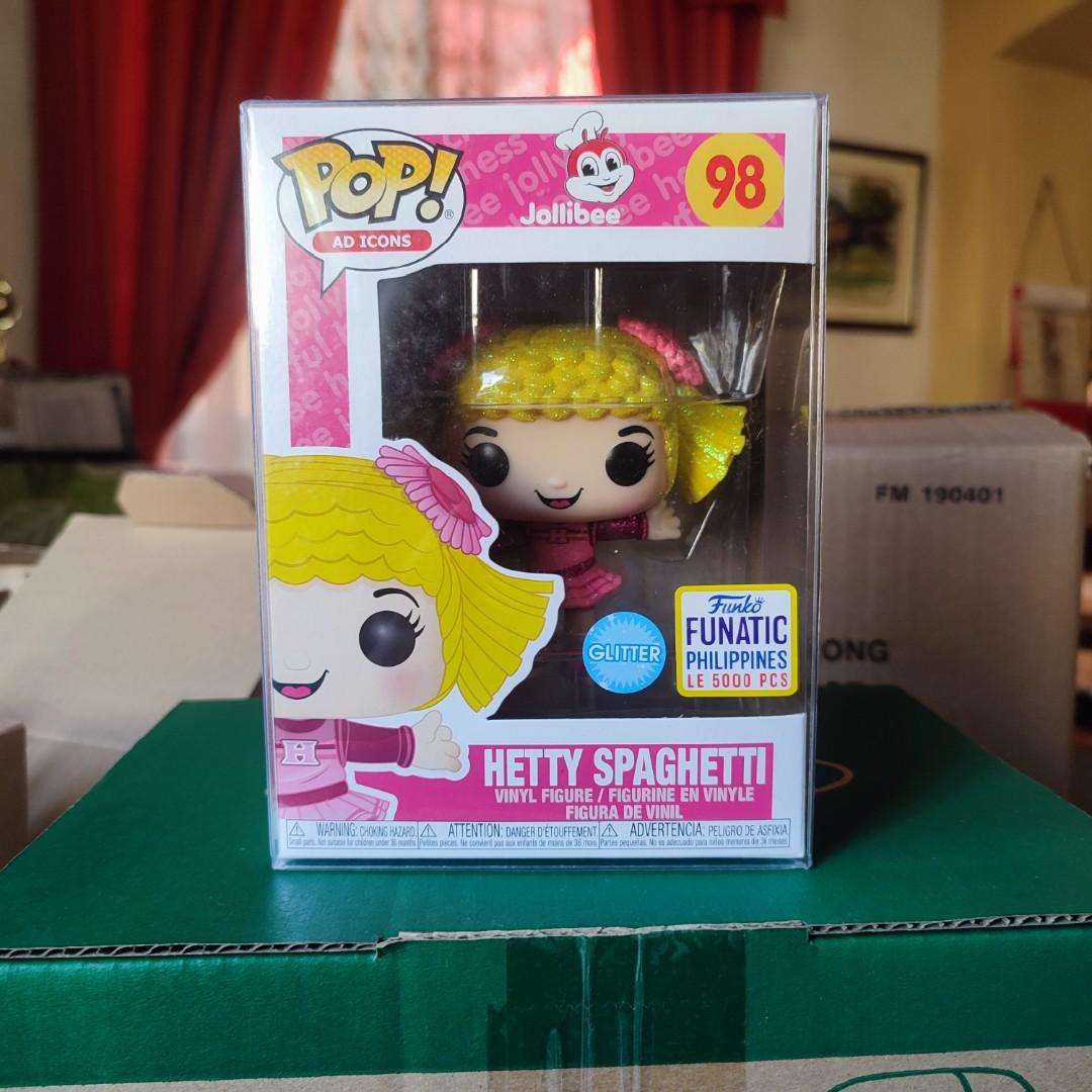 Funko Pop Jollibee Hetty Spaghetti Glitter 98 Funko Funatic Philippines ...