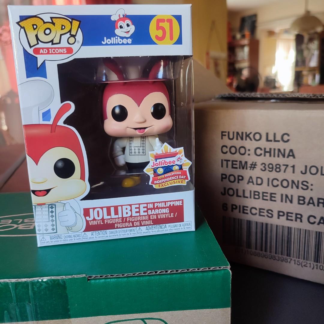 Funko Pop Jollibee in Barong 51 Jollibee in Philippine Barong Funko ...