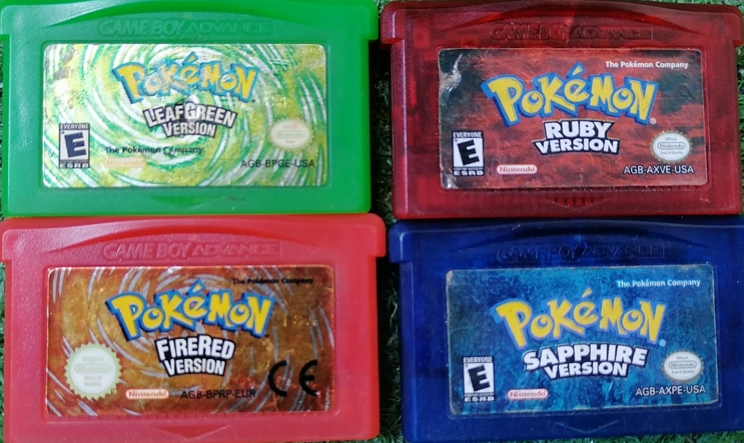 Gameboy advance pokemon game original, Video Gaming, Video Games ...