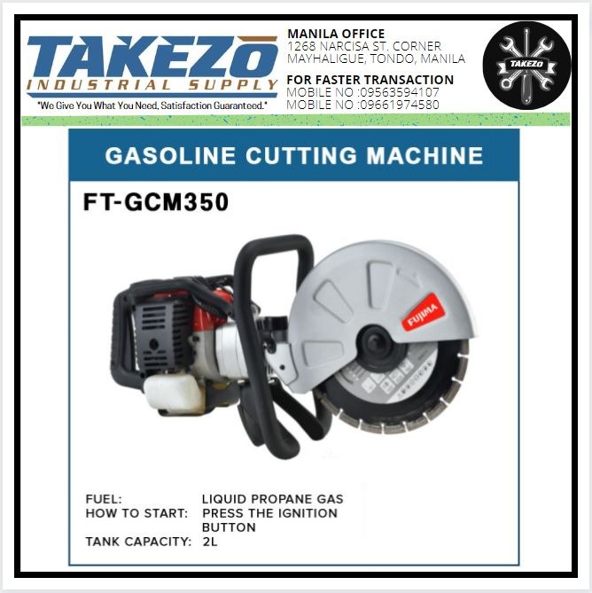 Gasoline Cutting Machine, Commercial & Industrial, Industrial Equipment ...