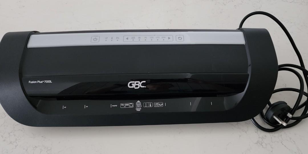 GBC Fusion Plus 7000L A3 Laminator, Computers & Tech, Office & Business ...