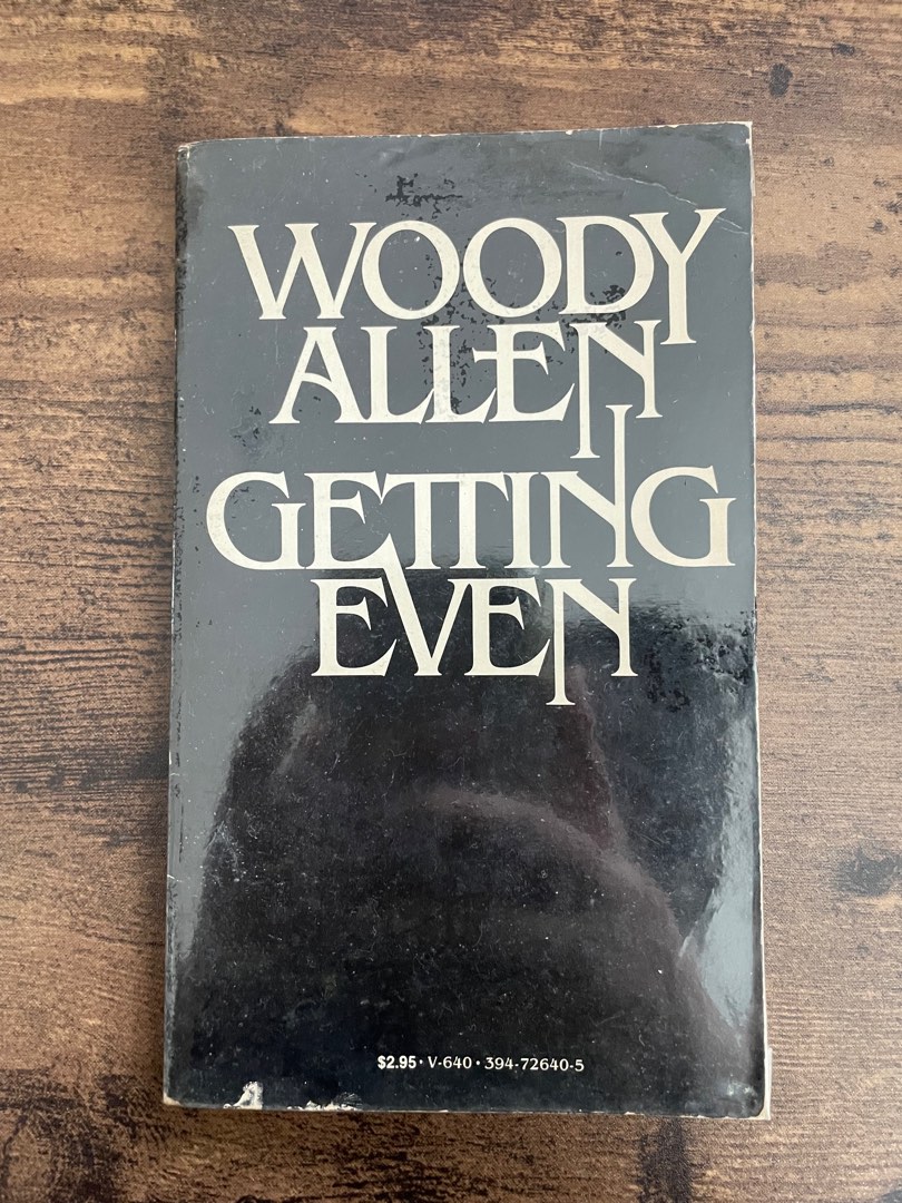 Getting Even by Woody Allen, Hobbies & Toys, Books & Magazines, Fiction ...