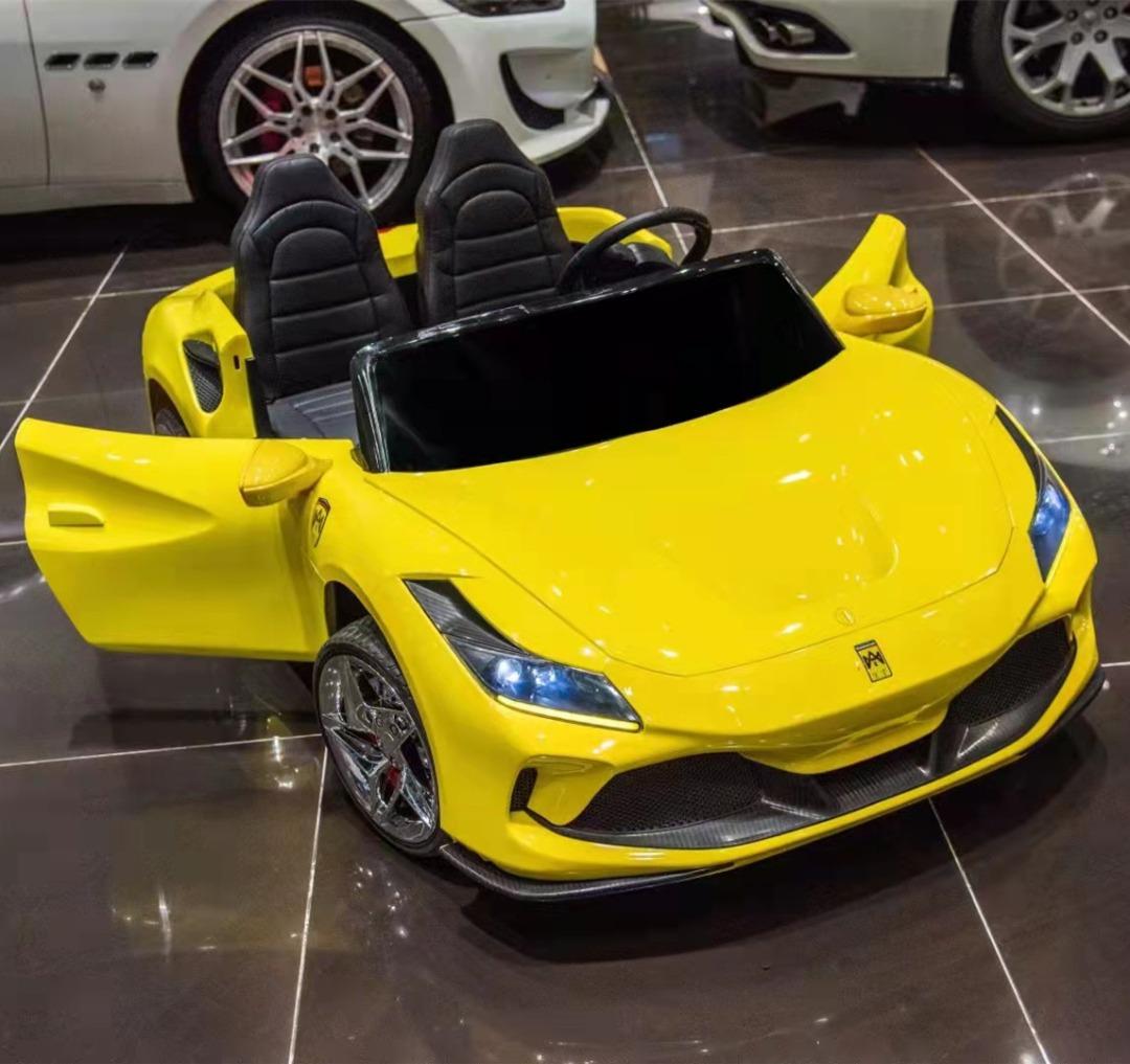 Giant F8 Ferrari Electric children battery operated ride on car with ...
