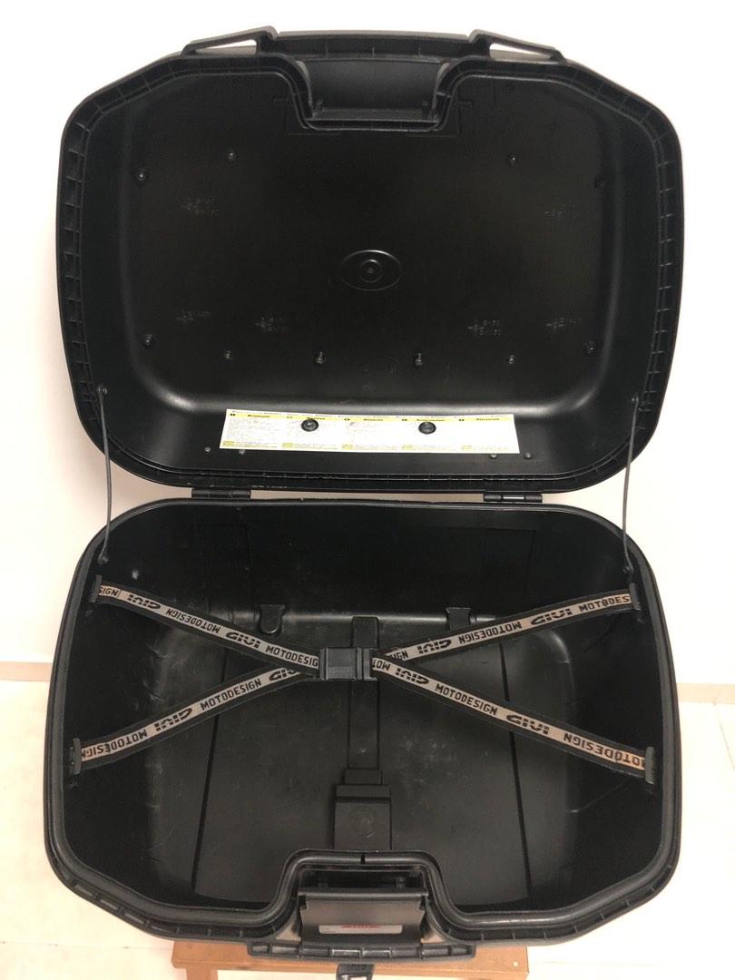 GIVI TRK52B Trekker Black Line Monokey Top Case and GIVI E251 Universal ...