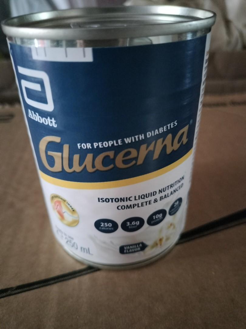Glucerna with Fiber milk liquid, Health & Nutrition, Health Supplements ...