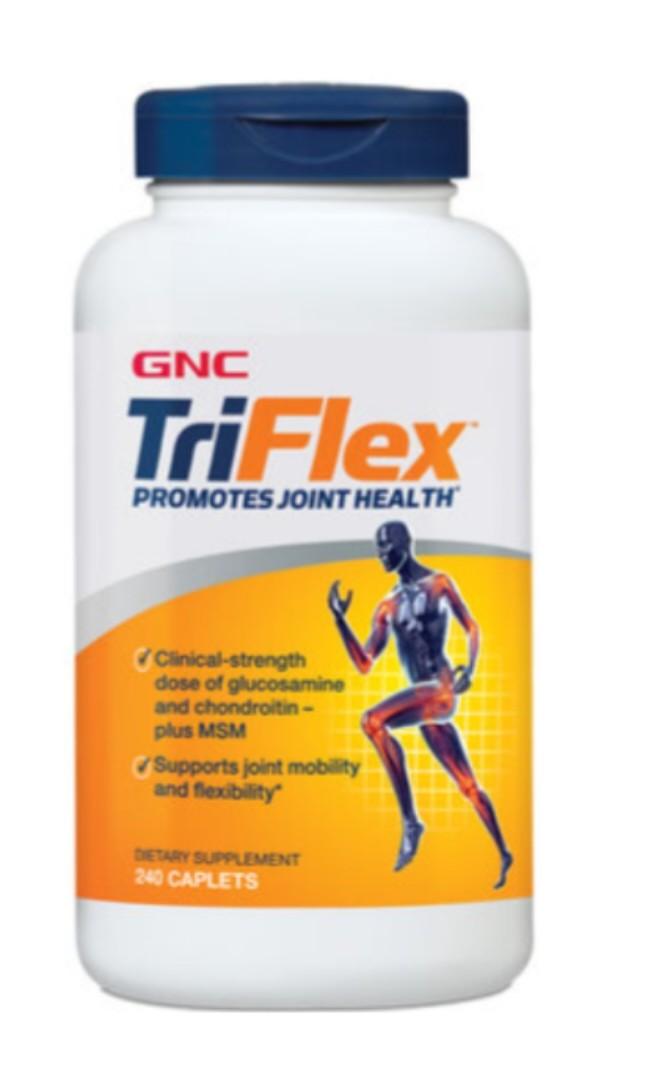 GNC Triflex - 240 capsules, Health & Nutrition, Health Supplements ...