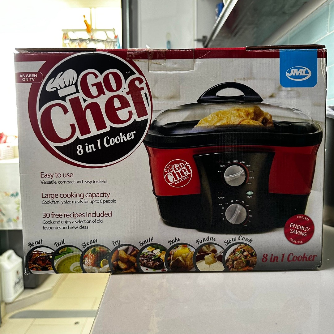 Go Chef 8 in 1 Multi-Cooker, TV & Home Appliances, Kitchen Appliances ...