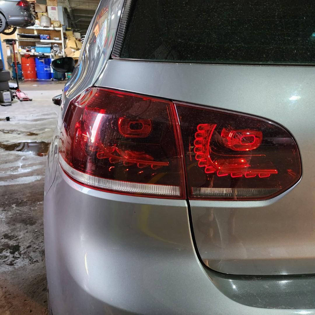 Golf R Tail Lights, Car Accessories, Electronics & Lights on Carousell