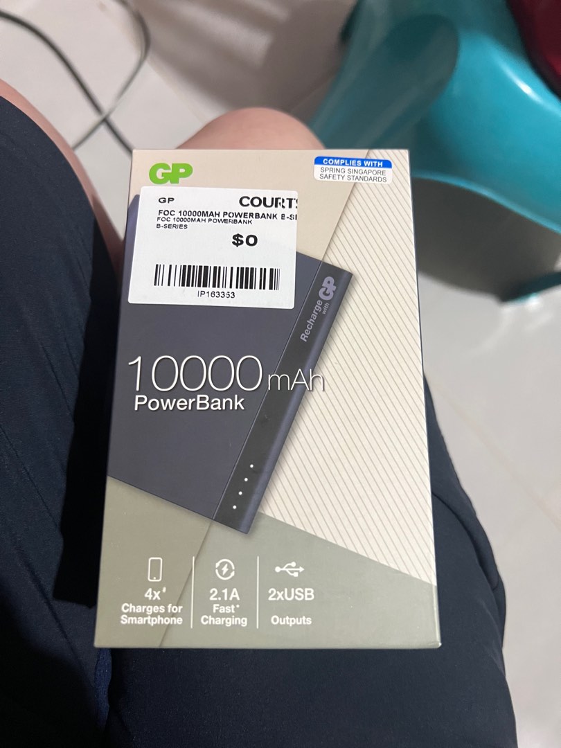 Gp Power Bank 10,000 mAh, Mobile Phones & Gadgets, Mobile & Gadget ...