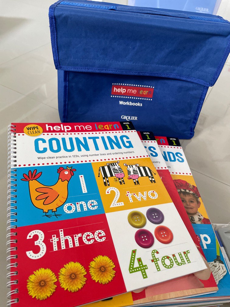 Grolier Help me To learn workbook, Hobbies & Toys, Books & Magazines ...