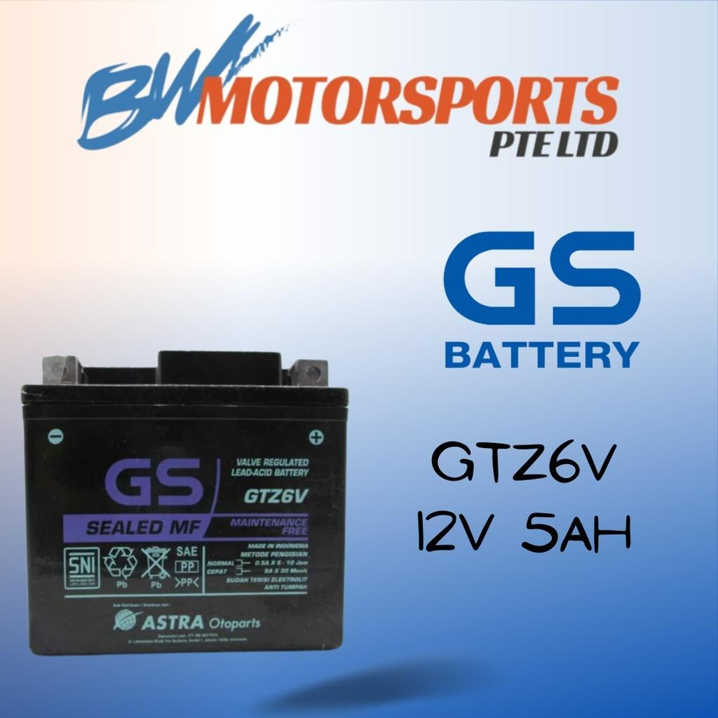 GS ASTRA GTZ6V BATTERY, Motorcycles, Motorcycle Accessories on Carousell