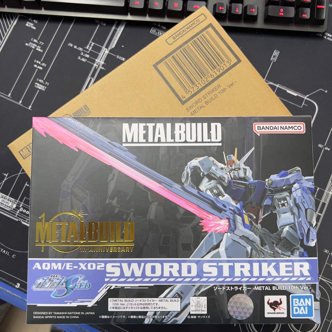 METAL BUILD SWORD STRIKER 10th Ver, Hobbies & Toys, Toys & Games on Carousell