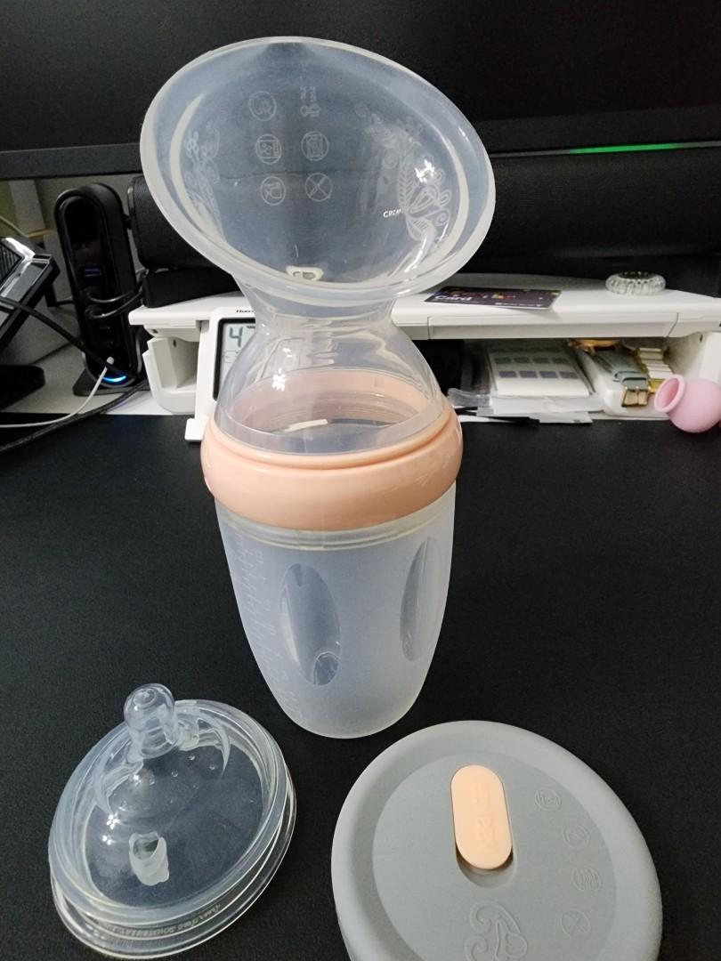Haaka Silicone Breastpump 3rd Gen 250 ml + FREE Bottle Set, Babies ...