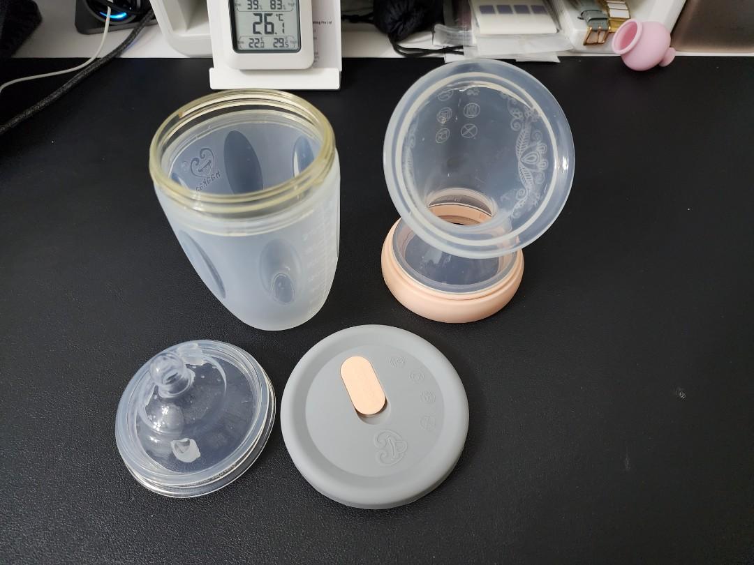 Haaka Silicone Breastpump 3rd Gen 250 ml + FREE Bottle Set, Babies ...