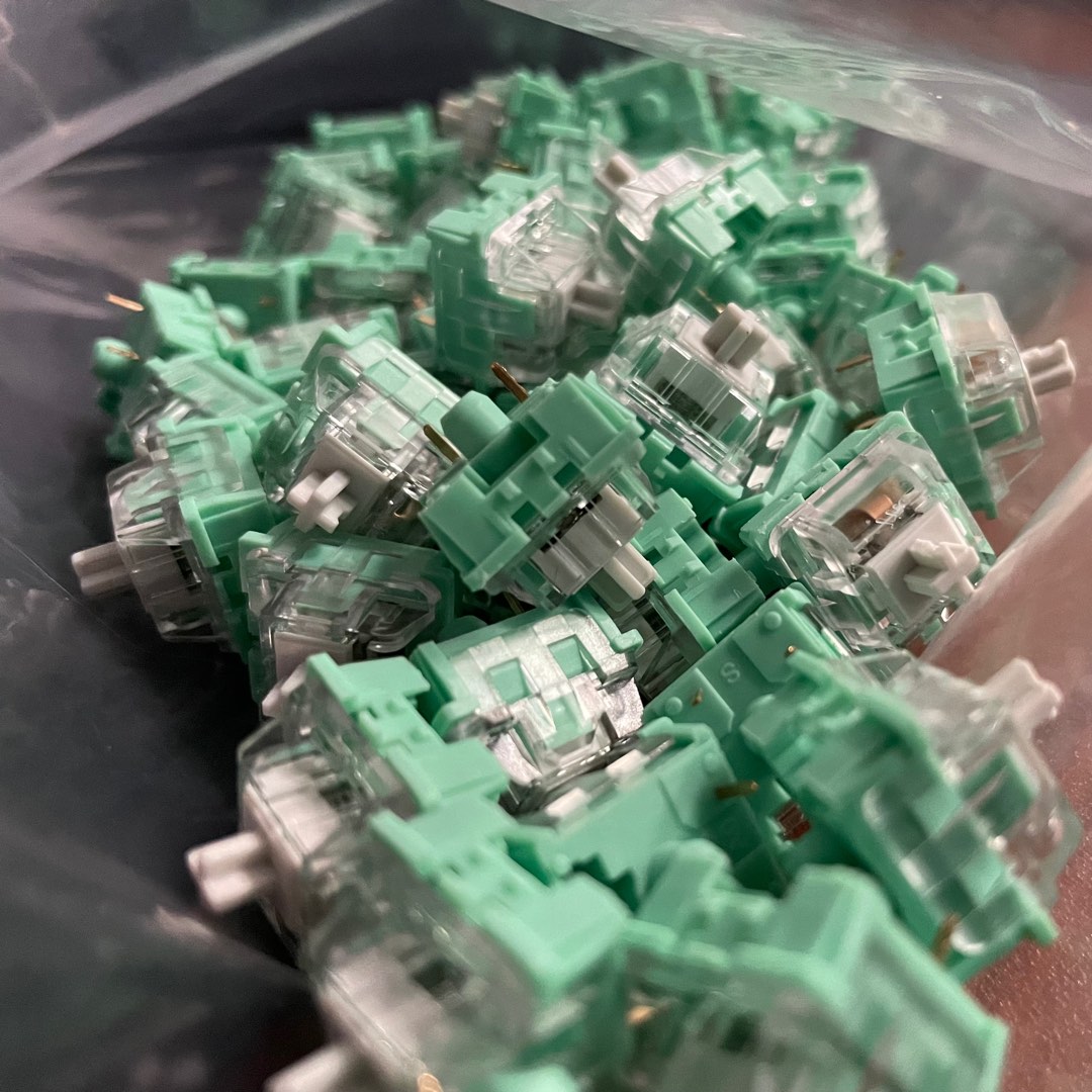 [Hand Lubed] 100 KTT Cabbage Tofu Linear Switch (free delivery ...