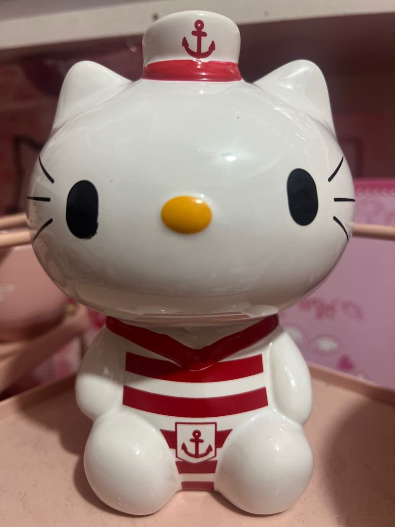 Hello Kitty Coin Bank Figure, Hobbies & Toys, Toys & Games on Carousell