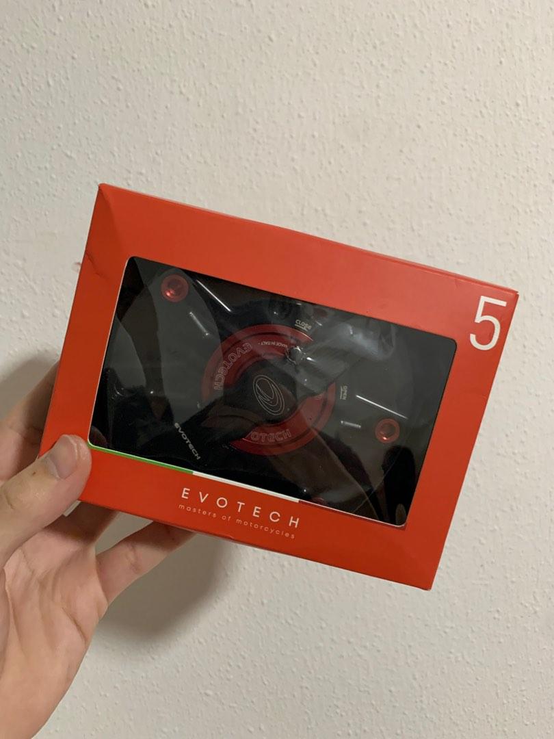 Honda Evotech Rapid Fuel Cap Black/Red, Motorcycles, Motorcycle ...