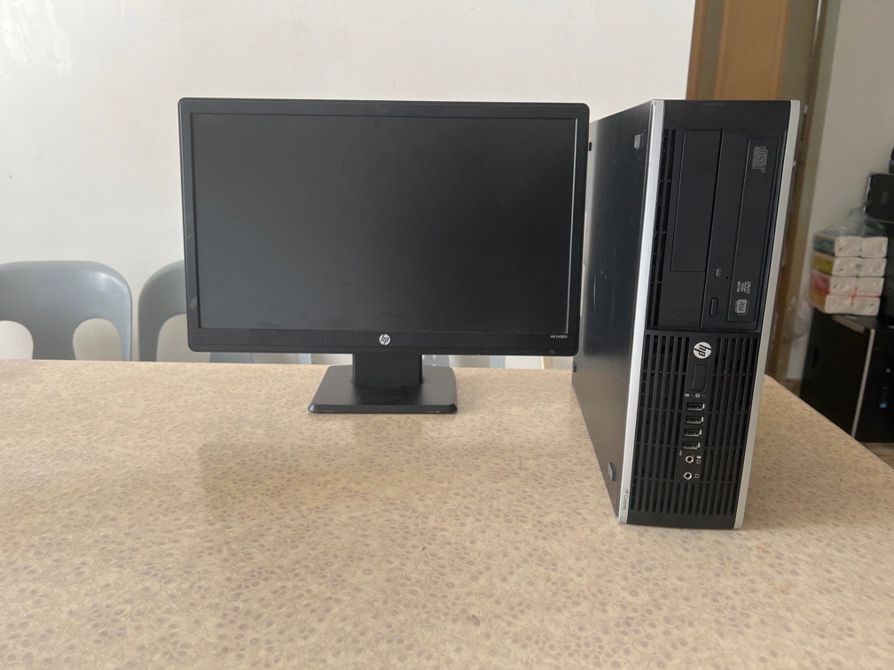 HP i5 desktop with HP 20 inch display $160, Computers & Tech, Desktops ...