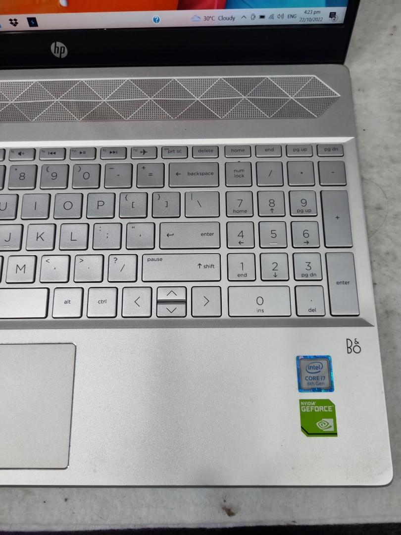 Hp i7 8th gen geforce ssd FHD, Computers & Tech, Laptops & Notebooks on ...