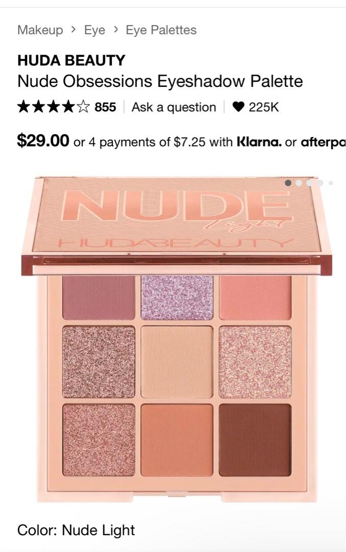 Huda Beauty Eyeshadow Palette ORIGINAL, Kesehatan & Kecantikan, Rias ...