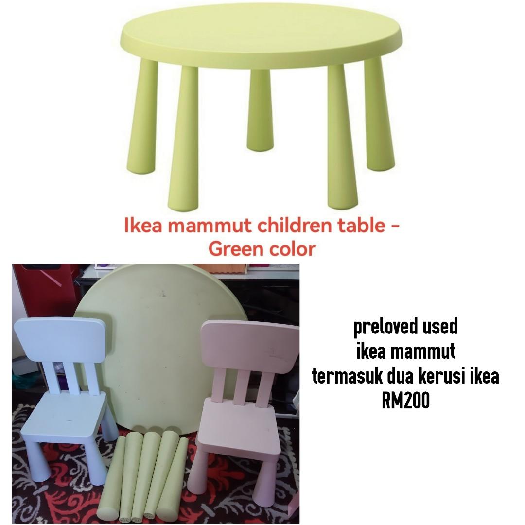 Ikea mammut set, Furniture & Home Living, Furniture, Tables & Sets on ...